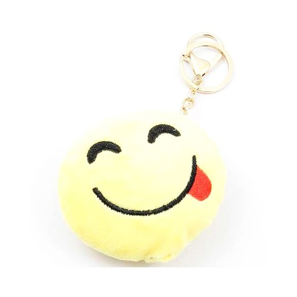Accessories | Tigerstars Emoji Smiley Face Handbag Charm Key Chain ...